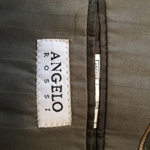 Angelo Rossi | Suits & Blazers | Olive Toned Blazer | Poshmark